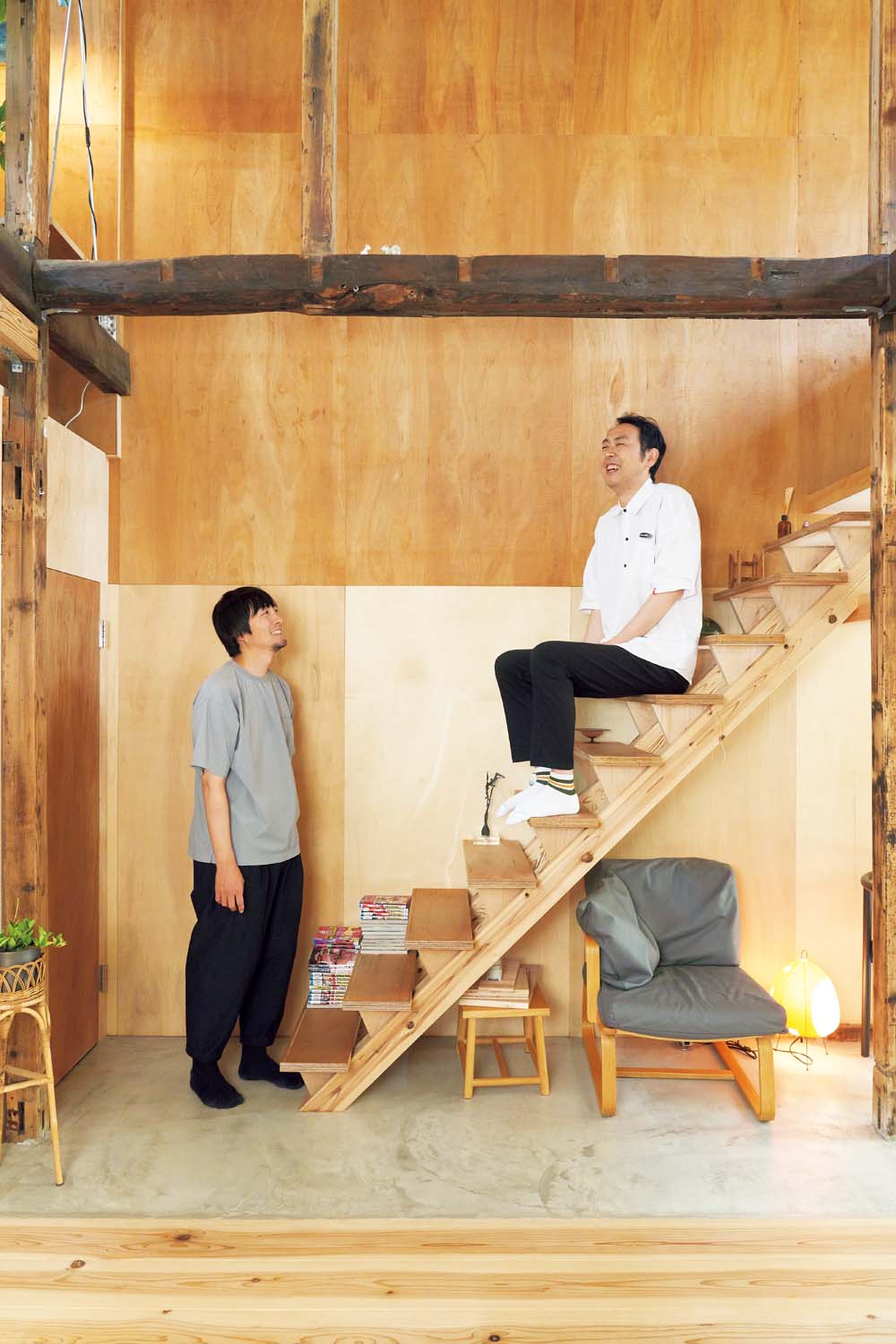 [写真](1ページ目)アンガールズ田中のお宅訪問：敷地12坪の超古い長屋に、めっちゃそそられた | ESSEonline（エッセ オンライン）